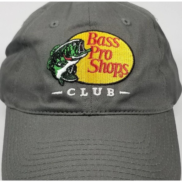 Bass Pro Shops | Accessories | Bass Pro Shops Mens Hat Cap Club Gray ...